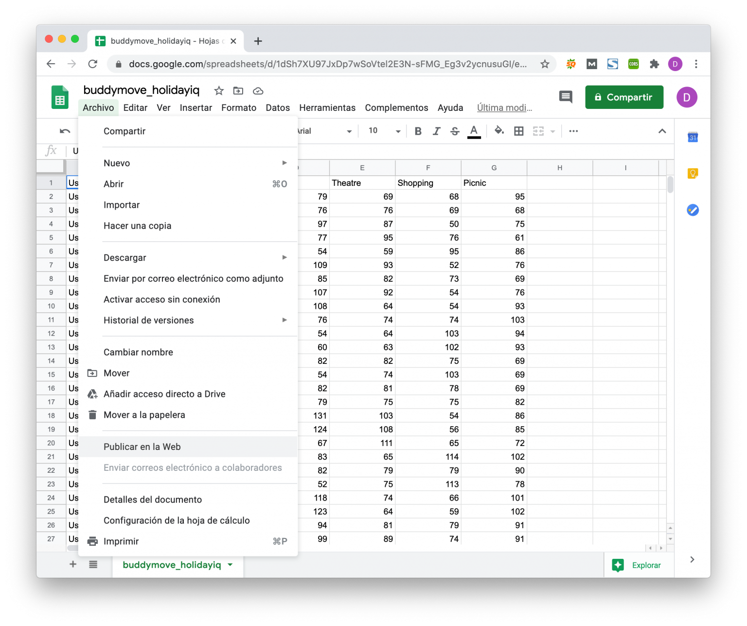 Importar datos desde Google Spreadsheets en Python con Pandas - Analytics Lane
