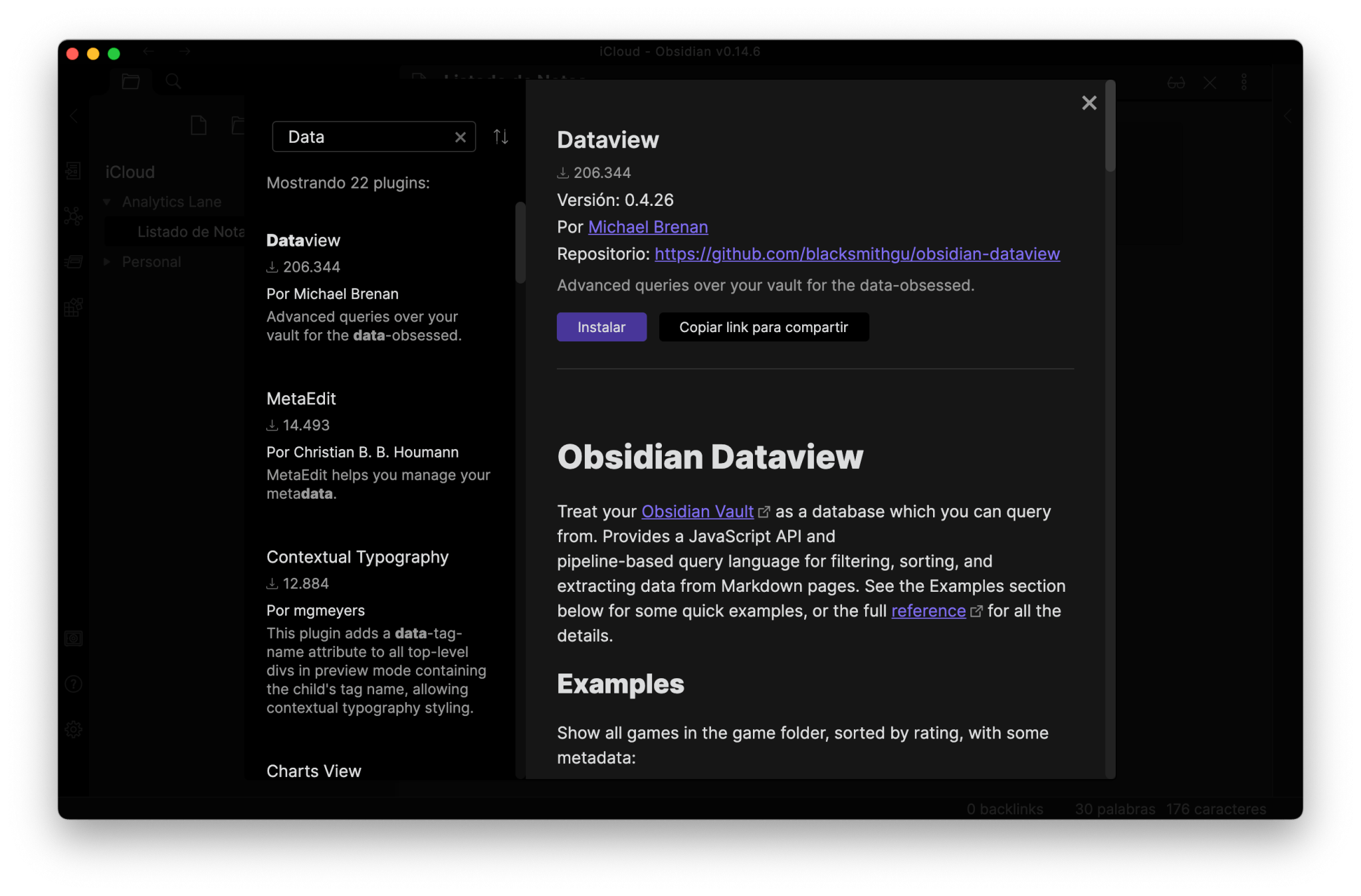 Listado de notas modificadas en Obsidian durante los últimos días - Analytics Lane