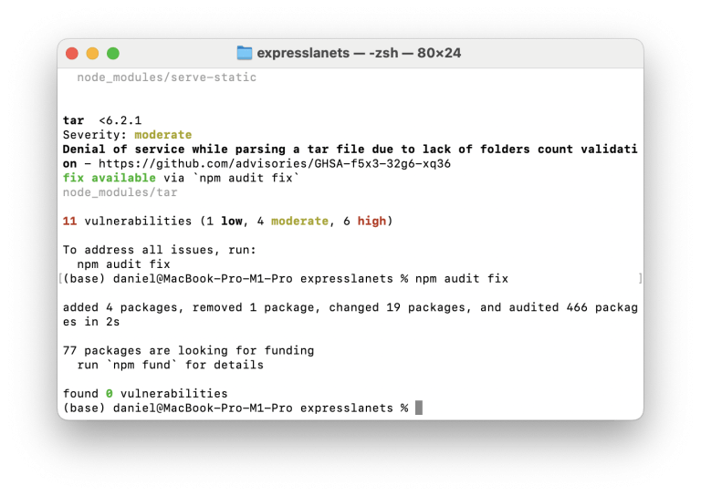 Auditoría de dependencias en Node.js: Cómo usar npm audit para mantener los proyectos seguros ...